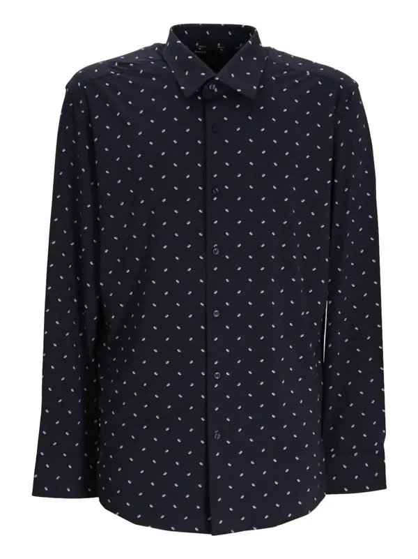 BOSS Printed Shirt - Blue