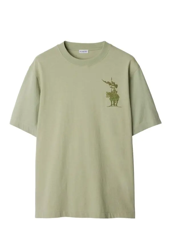 Burberry Ekd Cotton T-shirt - Green