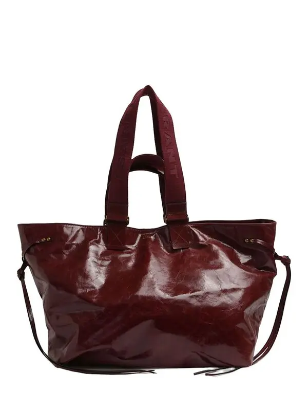 Isabel Marant Étoile Leather Tote Bag - Red