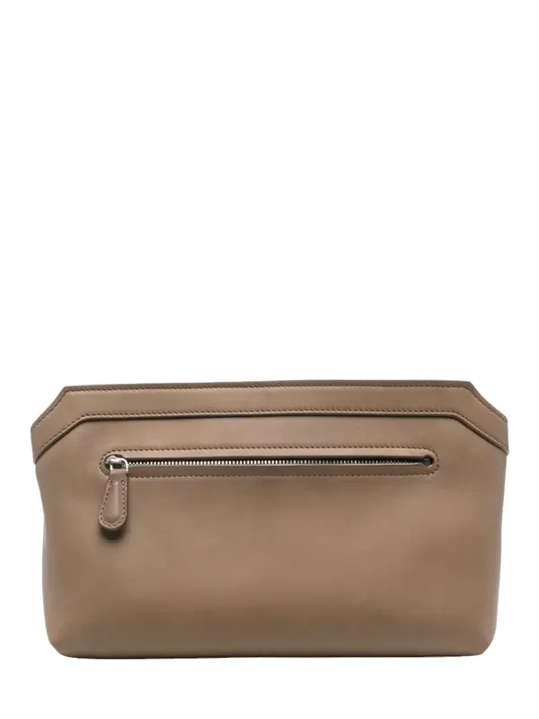 THE ROW Terrasse Clutch Bag - Brown