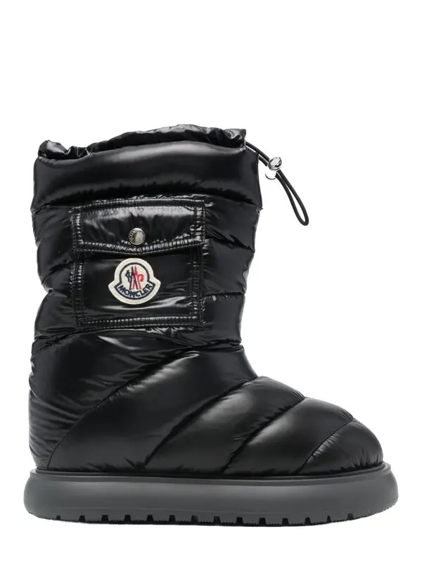Moncler Gaia Pocket Boots - Black