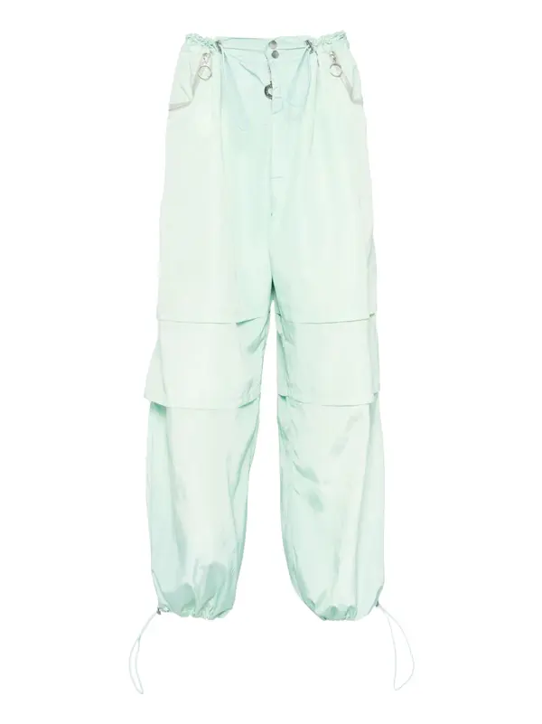 CHARLIE CONSTANTINOU S3 Triple Straight Trousers - Green
