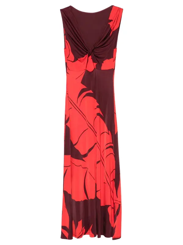 Johanna Ortiz Deep Heart Maxi Dress - Red