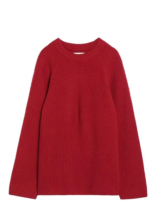 Loulou De Saison Kara Cashmere Jumper - Red