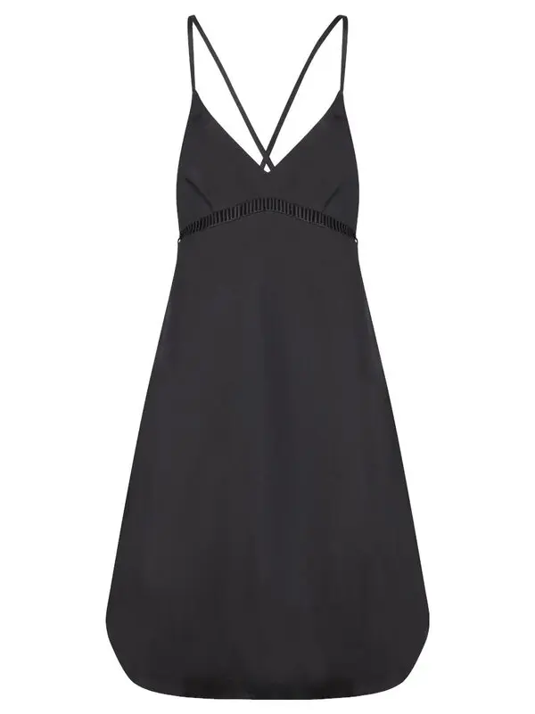 Sacai Midi Dress - Black