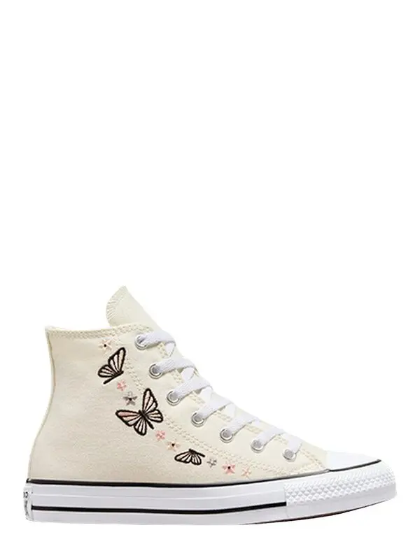 CONVERSE Chuck Taylor All Star Eva Lift Hi Butterflies - Egret/black/white