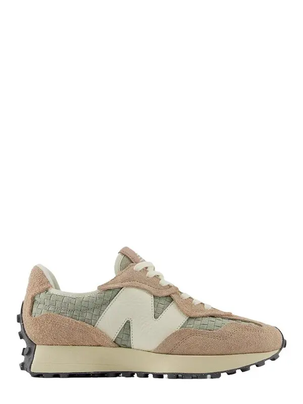 NEW BALANCE 327 Wovenin Sneakers - Flat Taupe/olivine