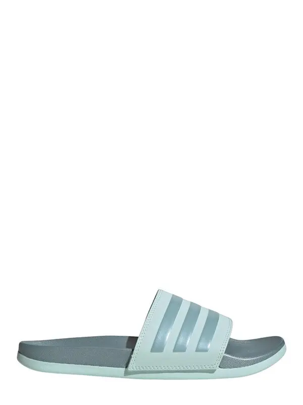 Adidas Adilette Comfort Slides - Halo Mint/magic Grey Met
