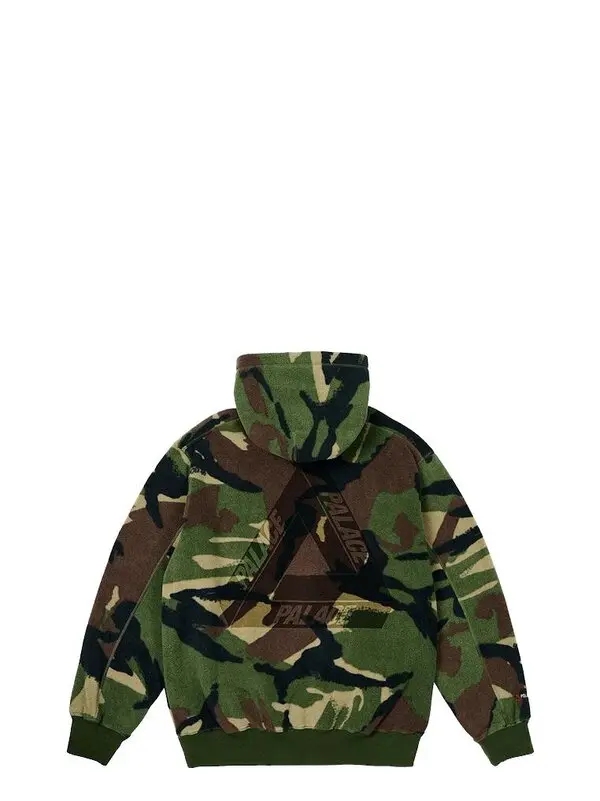 PALACE Polartec Lazer Hood - Woodland Dpm