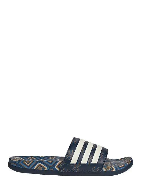 Adidas Adilette Comfort Slides - Night Indigo/cream White
