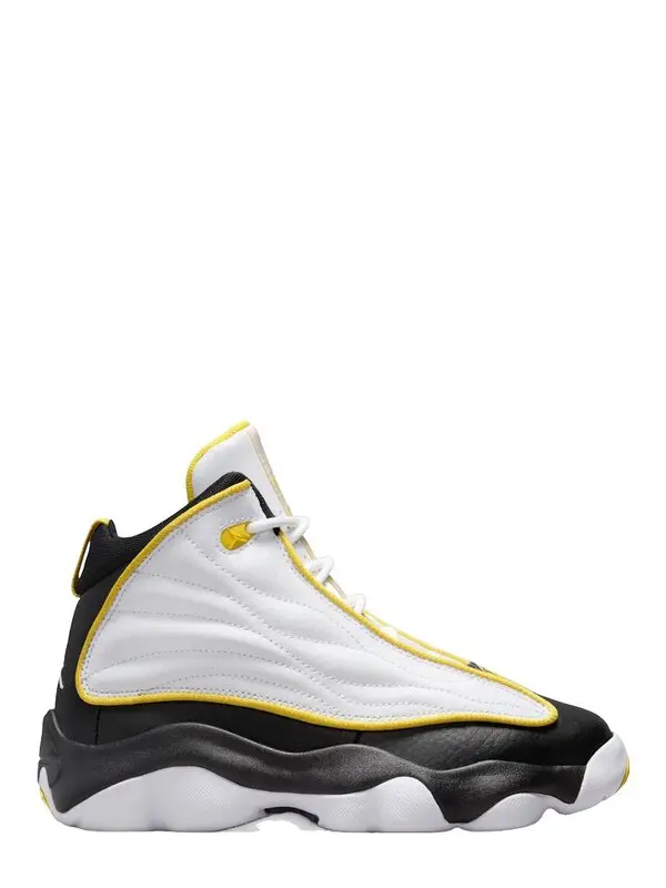 JORDAN Pro Strong High-top Sneakers - White/black/tour Yellow