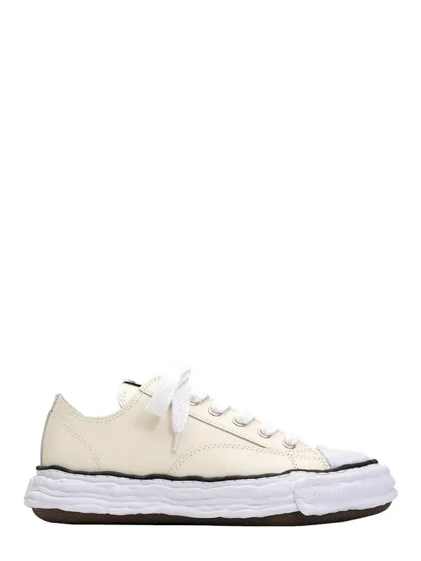 Mihara Yasuhiro Peterson 23 Og Sole Leather Low Sneakers - White