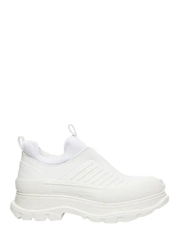 Alexander McQueen Tread Slick Zip Up Sneakers - White