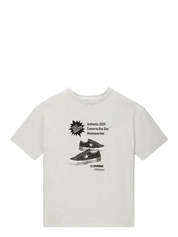 CONVERSE X Thisisneverthat Grid T-shirt - Ash Heather