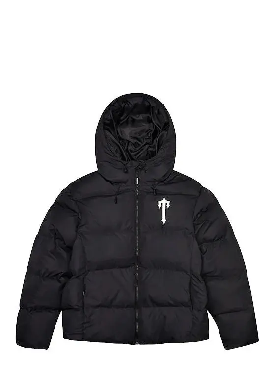 Trapstar Irongate Hooded Puffer Jacket - Black