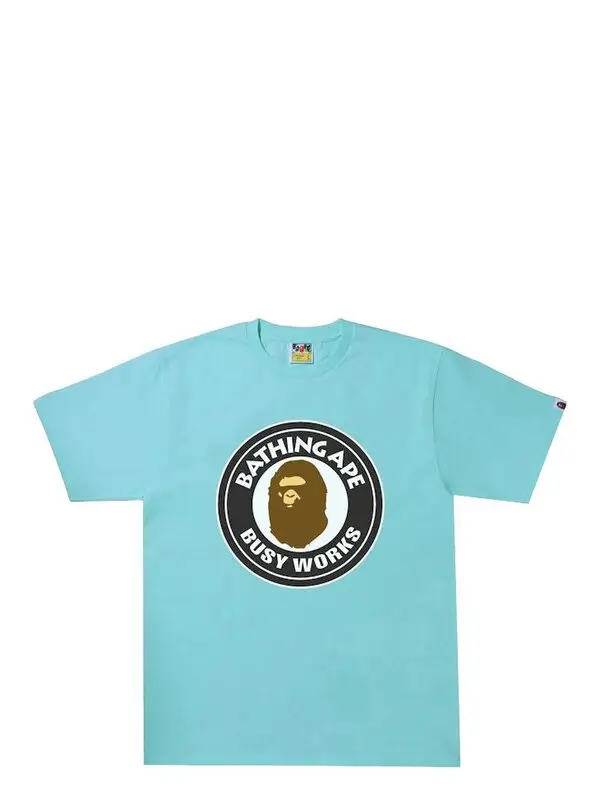 A BATHING APE Busy Works Tee Shirt - Sax