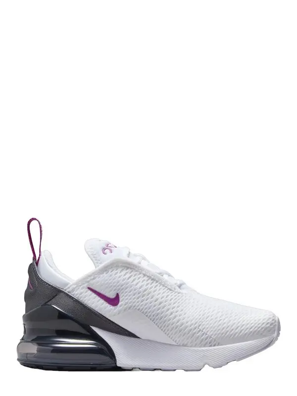 Nike Air Max 270 Sneakers - White/anthracite/hot Fuchsia