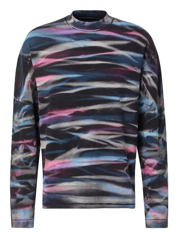 ERL Tie-dye Cotton Jersey T-shirt - Multicoloured