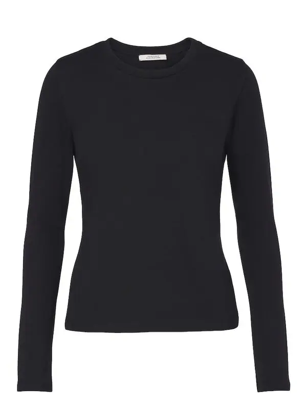 Dorothee Schumacher All Time Favorites Cotton-blend T-shirt - Black