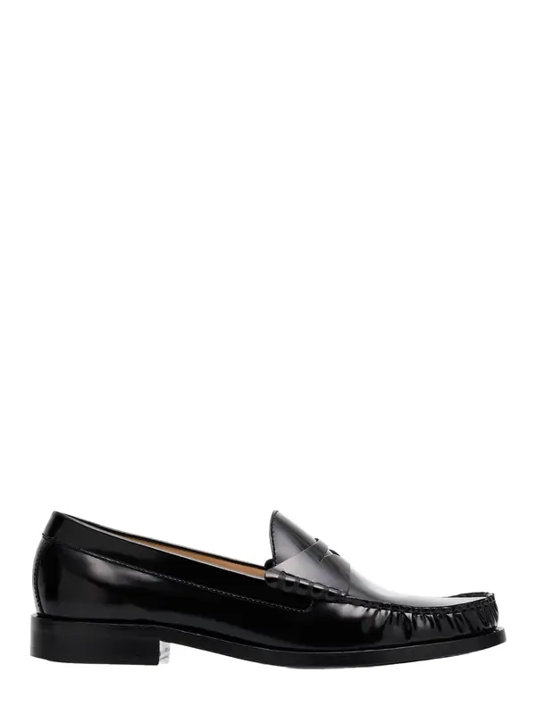 STUART WEITZMAN Lottie Penny Loafers - Black