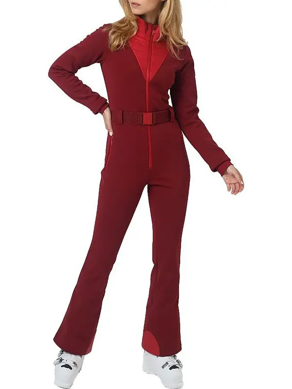 JORDE Lottie Ski Suit - Ruby