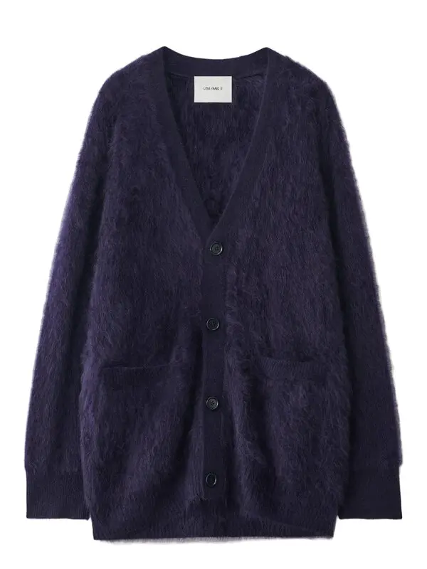 LISA YANG Devean Cashmere Cardigan - Brushed