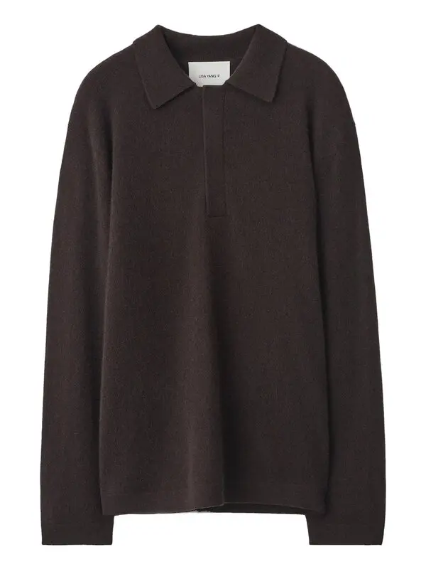 LISA YANG STORE The Emil Cashmere Sweater - Oak