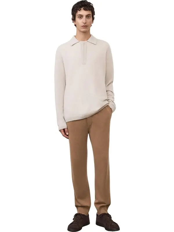 LISA YANG The Emil Cashmere Sweater - Oyster