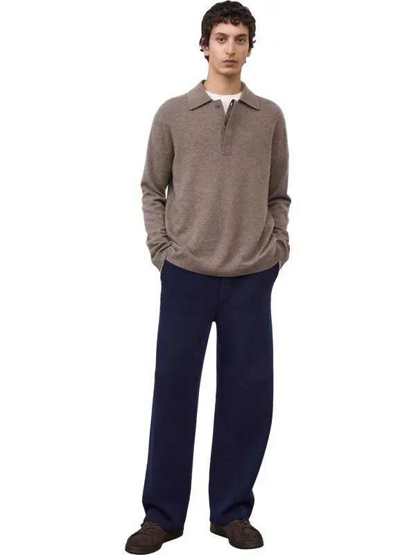 LISA YANG The Emil Cashmere Sweater - Truffle
