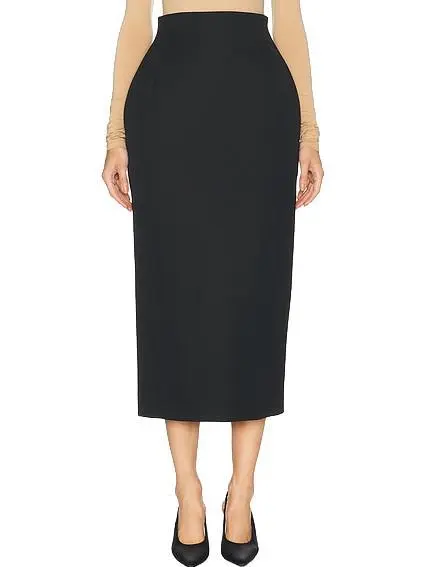 Wardrobe.NYC X Rosie Huntington-whiteley Rhw Sculpted Skirt - Black