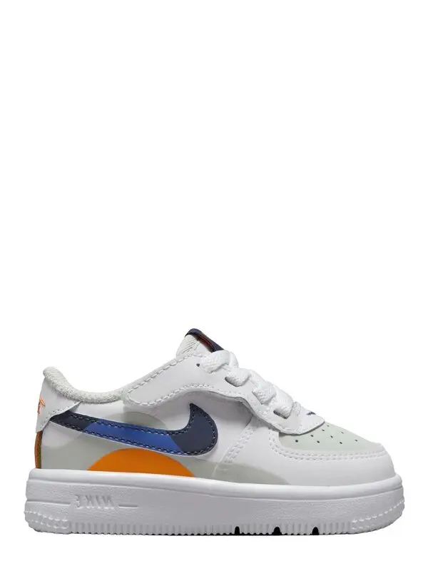Nike Force 1 Low Lv8 2 Easyon Sneakers - Light Silver/white/astronomy Blue