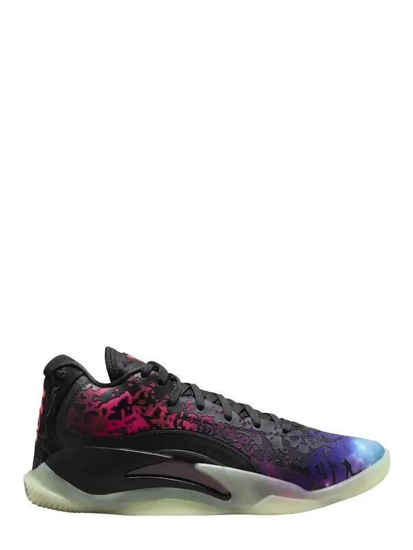 JORDAN Zion 3 Solar Red Sneakers - Black/vivid Purple/barely Volt