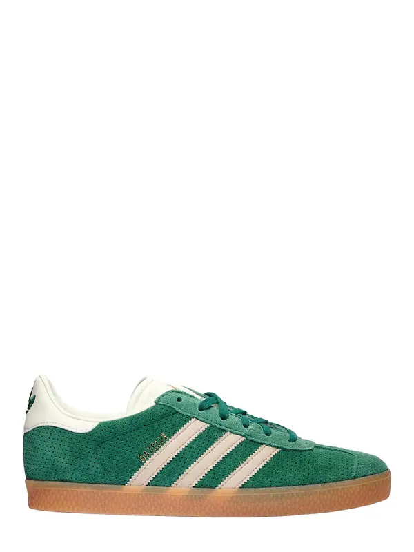 Adidas Gazelle Sneakers - Wonder Beige/gold Metallic/collegiate Green
