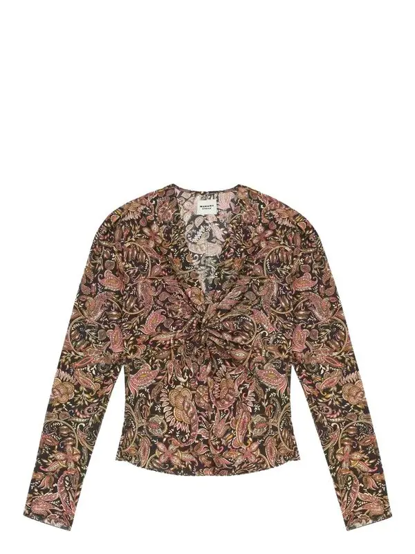 MARANT ETOILE Zekia Blouse - Black