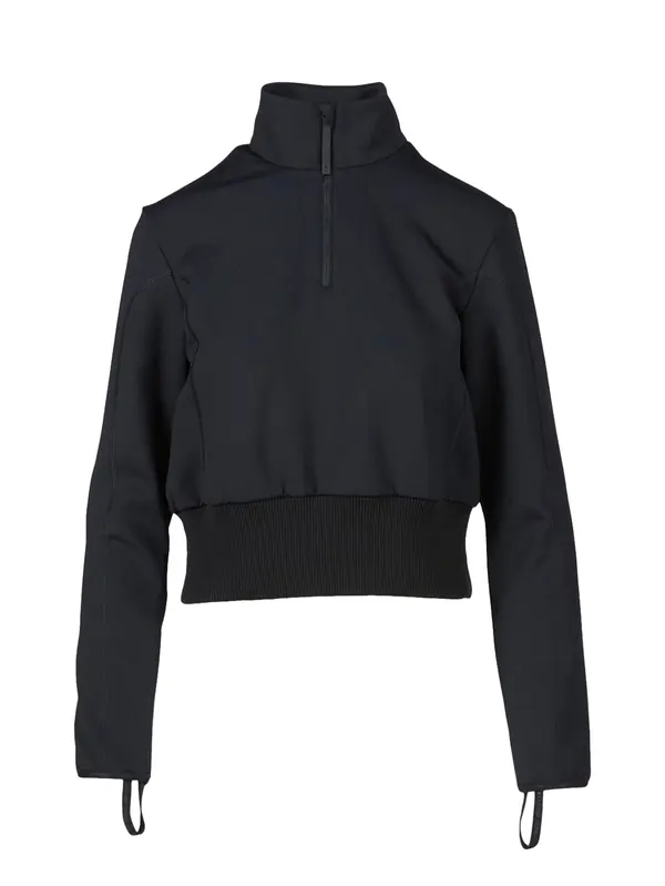 Aztech Mountain Half-zip Sweatshirt - Black