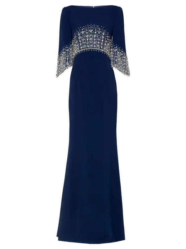 Jenny Packham Electra Maxi Dress - Blue