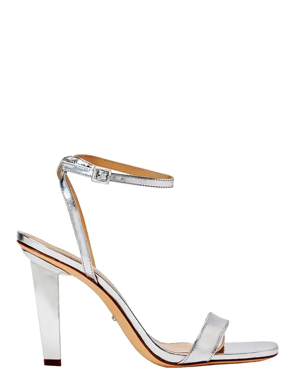 Michael Kors 100mm Halle Sandals - Silver