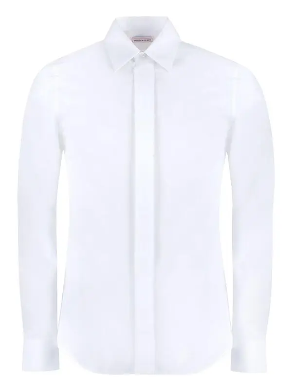 Alexander McQueen Cotton Shirt - White