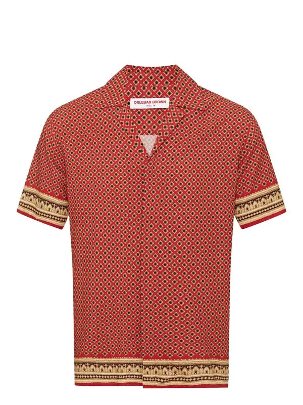Orlebar Brown Maitan Solmio Shirt - Red