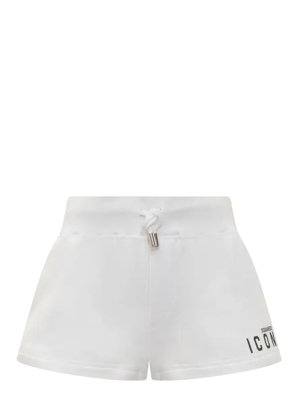 Dsquared2 Icon Track Shorts - White