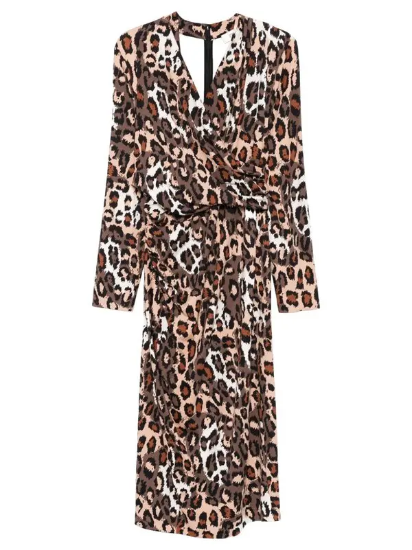 Diane Von Furstenberg Barlow Midi Dress - Neutrals