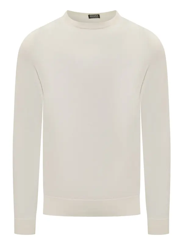 Zegna Wool Jumper - White