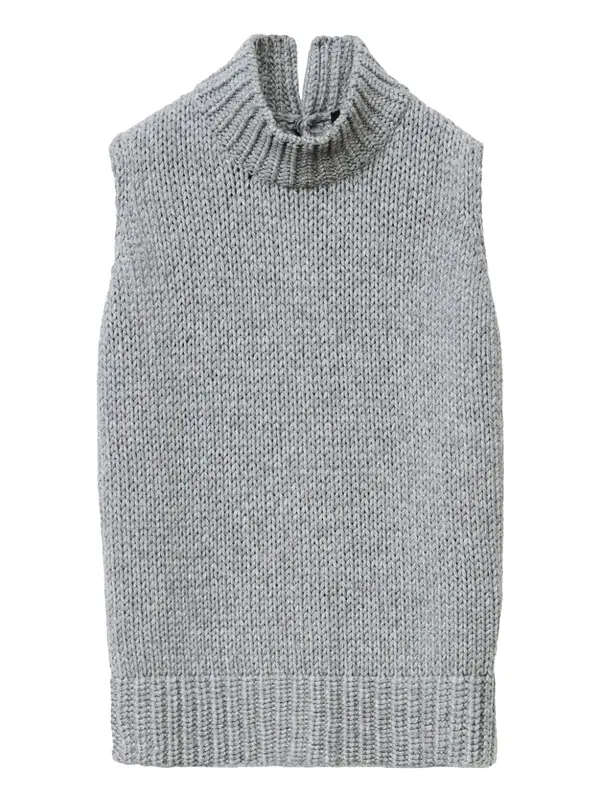 Fabiana Filippi Knitted Top - Grey