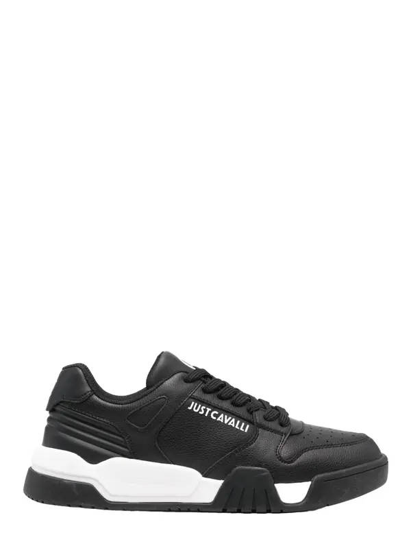 Just Cavalli Fondo Style Sneakers - Black