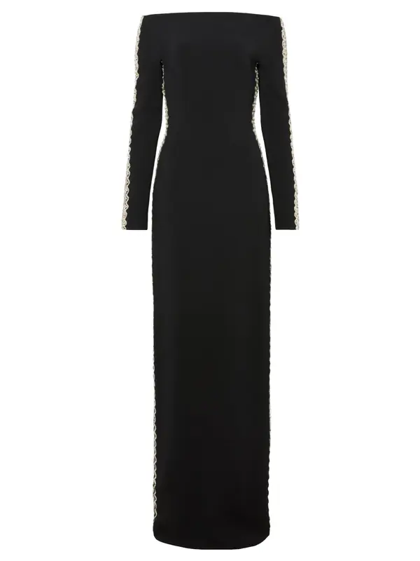 Jenny Packham Charisma Maxi Dress - Black