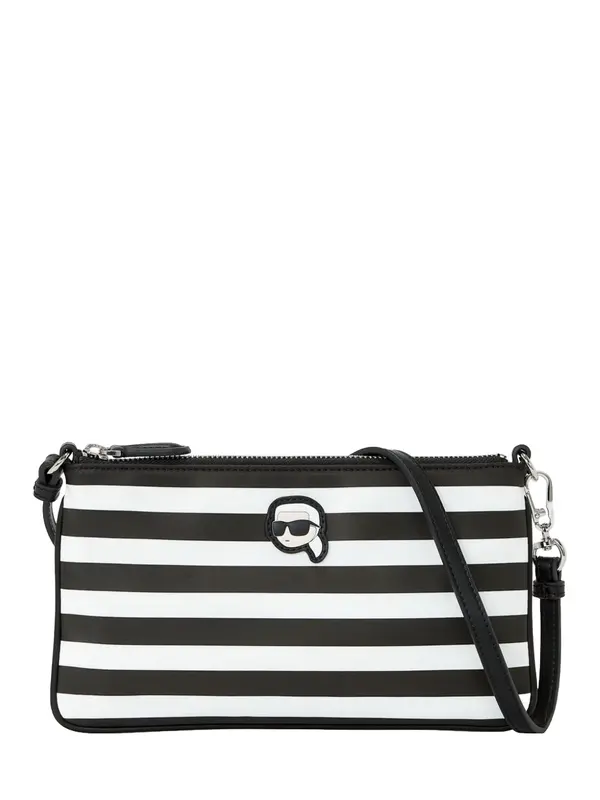 Karl Lagerfeld Ikon Shoulder Bag - Black
