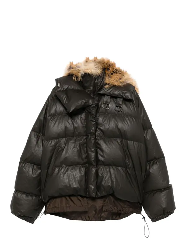 Ottolinger Deconstructed Puffer Jacket - Brown
