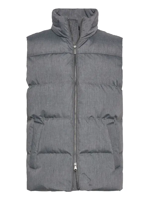 Boggi Milano Padded Gilet - Grey