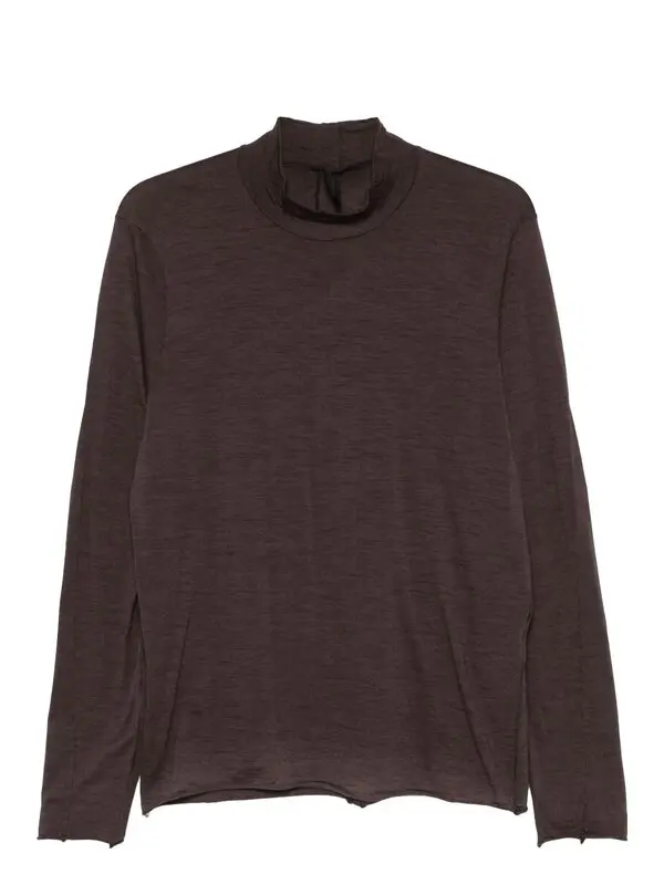 Transit Fine-knit T-shirt - Brown