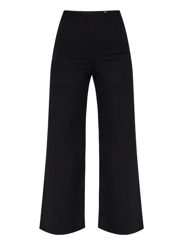 Rag & Bone Sofie Wide-leg Jeans - Black